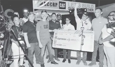 Mohamed Rahim wins MACORP’s first prize of round trip to Brazil ...