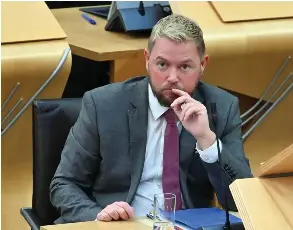 Tory says front bench axe was ‘probably’ due to GRR support - PressReader