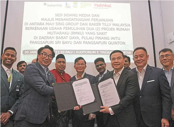 TWO SICK HOUSING PROJECTS IN PENANG BROUGHT BACK TO LIFE - PressReader