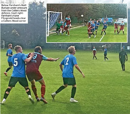Defensive changes take a toll on Farnham Town - PressReader