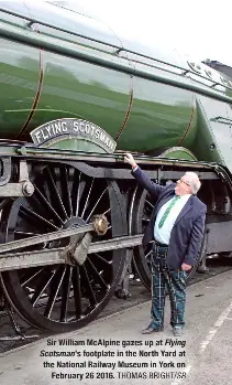 Who rescued Flying Scotsman? Edmondson tickets are a must - PressReader