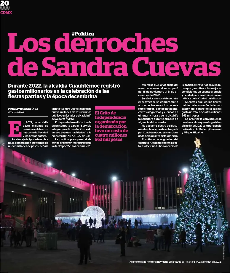Los derroches de Sandra Cuevas - PressReader