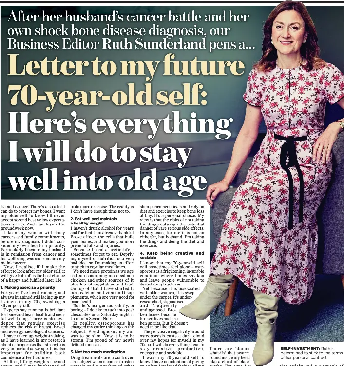 Letter to my future 70-year-old self: Here’s everything I will do to stay well into old age ...