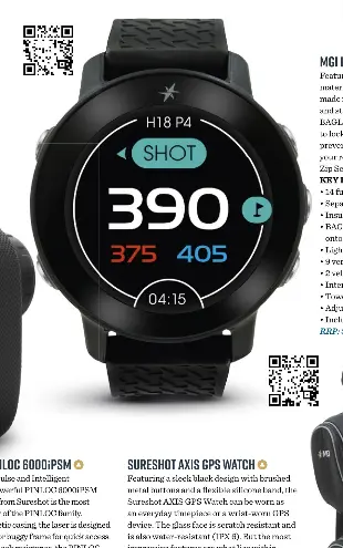 SURESHOT AXIS GPS WATCH - PressReader