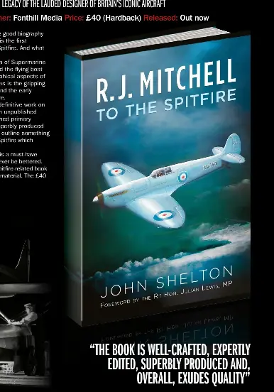 RJ MITCHELL TO THE SPITFIRE - PressReader