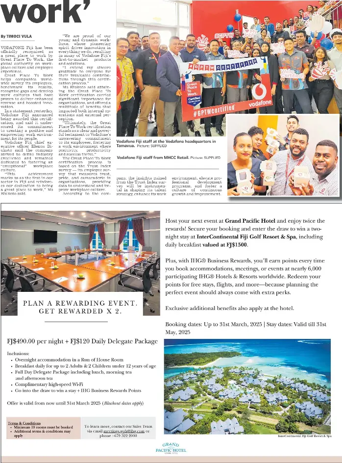 Telco ‘great place to work’ - PressReader