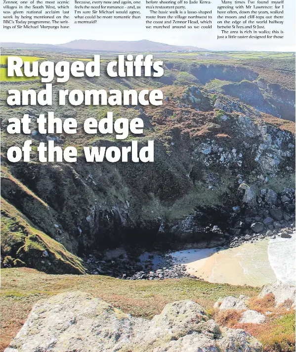 Martin Hesp heads down west to Zennor in search of the scenic village’s famous mermaid - PressReader
