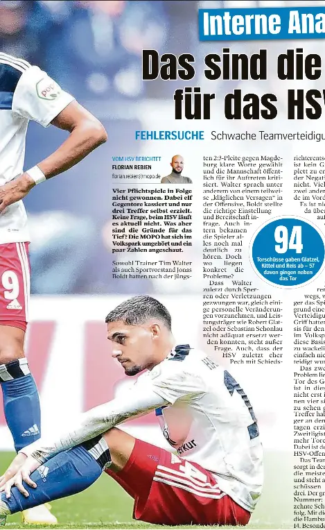 Das sind die Gründe für das HSV-Tief - PressReader