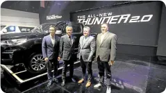 FOTON’S ALL-NEW THUNDER 2.0 ROARS AT MIAS - PressReader