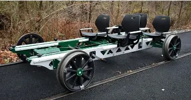 Riding the Rail Glider on the Colebrookd­ale Railroad - PressReader