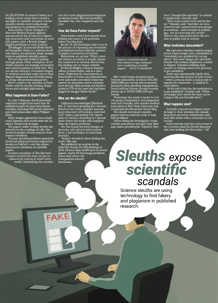 Sleuths expose scientific scandals - PressReader