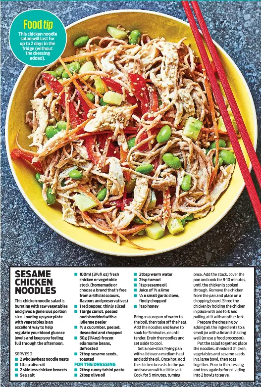 SESAME CHICKEN NOODLES - PressReader