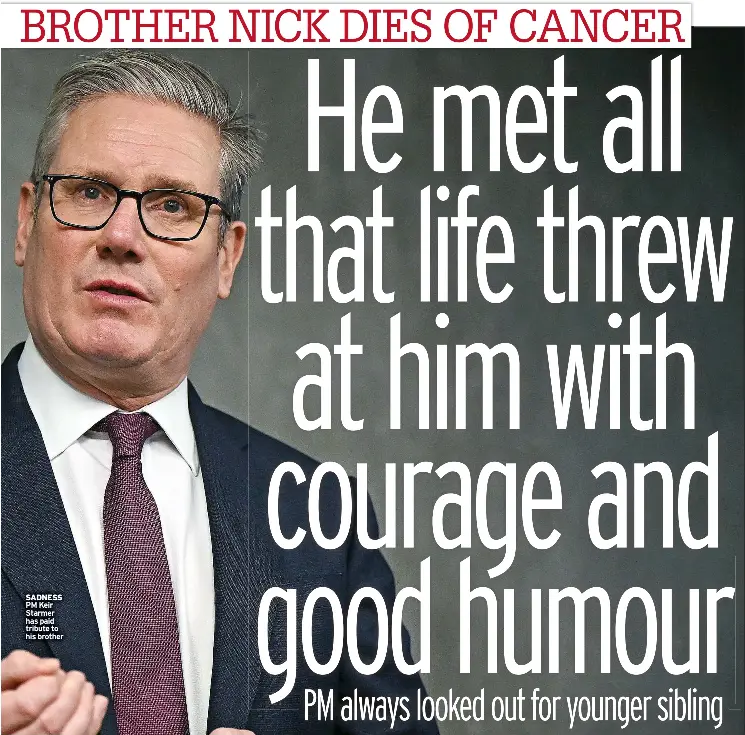 He met all that life threw at him with courage and good humour ...