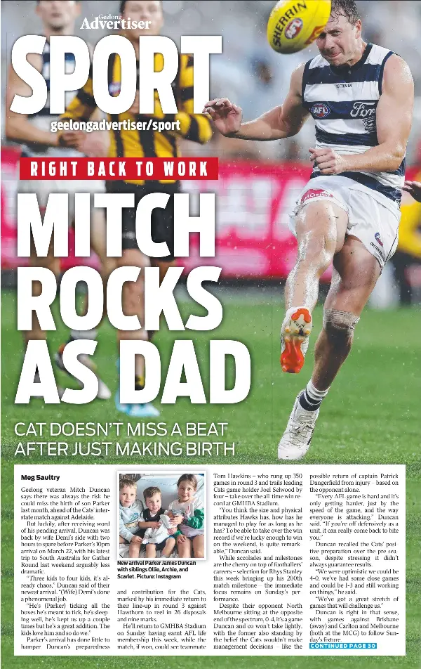MITCH ROCKS AS DAD - PressReader