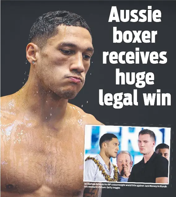 Aussie boxer receives huge legal win - PressReader