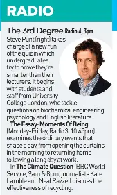 The 3rd Degree Radio 4, 3pm - PressReader