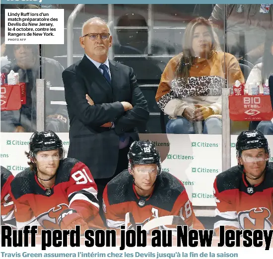 Ruff perd son job au New Jersey - PressReader