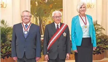 Two foreigners made Honorary Citizens of S’pore - PressReader