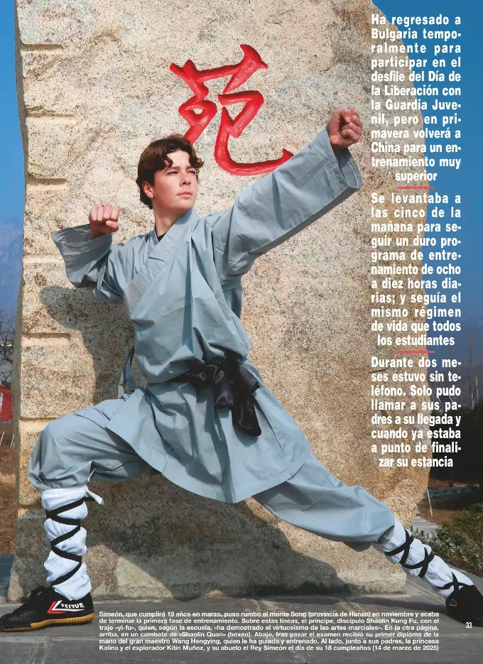 SIMEÓN CONSIGUE EL PRIMER TÍTULO DE SHAOLIN KUNG FU Y RECIBE SU NOMBRE ...