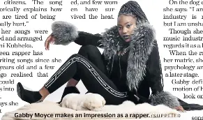 Gabby grabs bullying by tail - PressReader