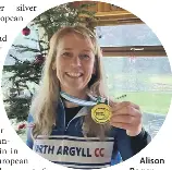 NORTH ARGYLL’S ALISON TIMES IT TO PERFECTION - PressReader