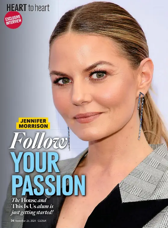 House alum Jennifer Morrison talks to Closer about her favorite roles and proudest moments ...