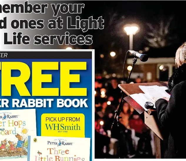 Remember your loved ones at Light up a Life services - PressReader