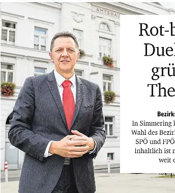 Rot-blaues Duell mit grünen Themen - PressReader