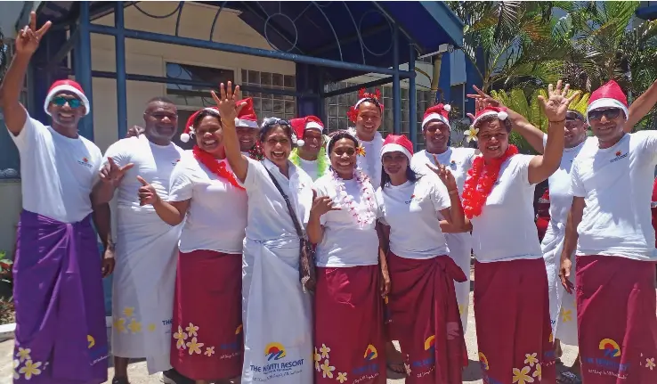 The Naviti Resort Staff Members Bring Christmas Cheer to Fiji Sun ...