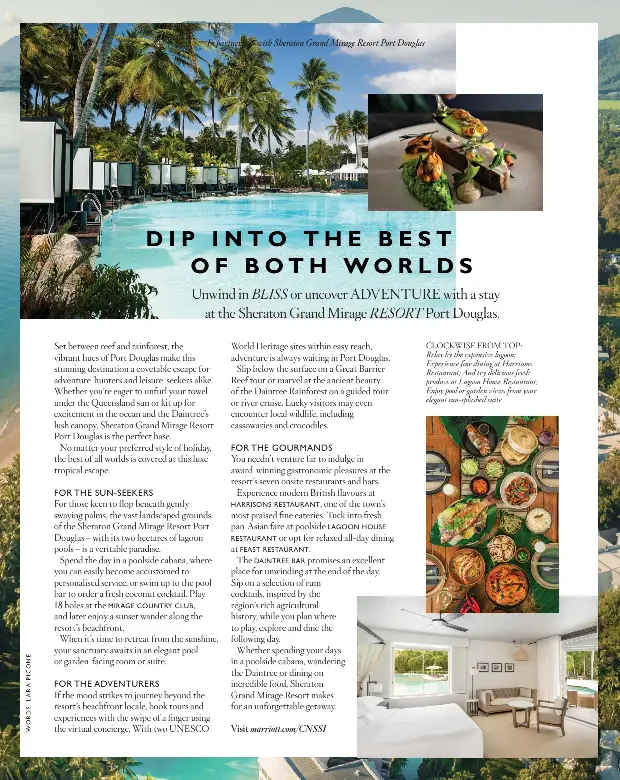 DIP INTO THE BEST OF BOTH WORLDS - PressReader