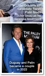 PALIN PARTNER’S CANCER HEARTBREAK - PressReader