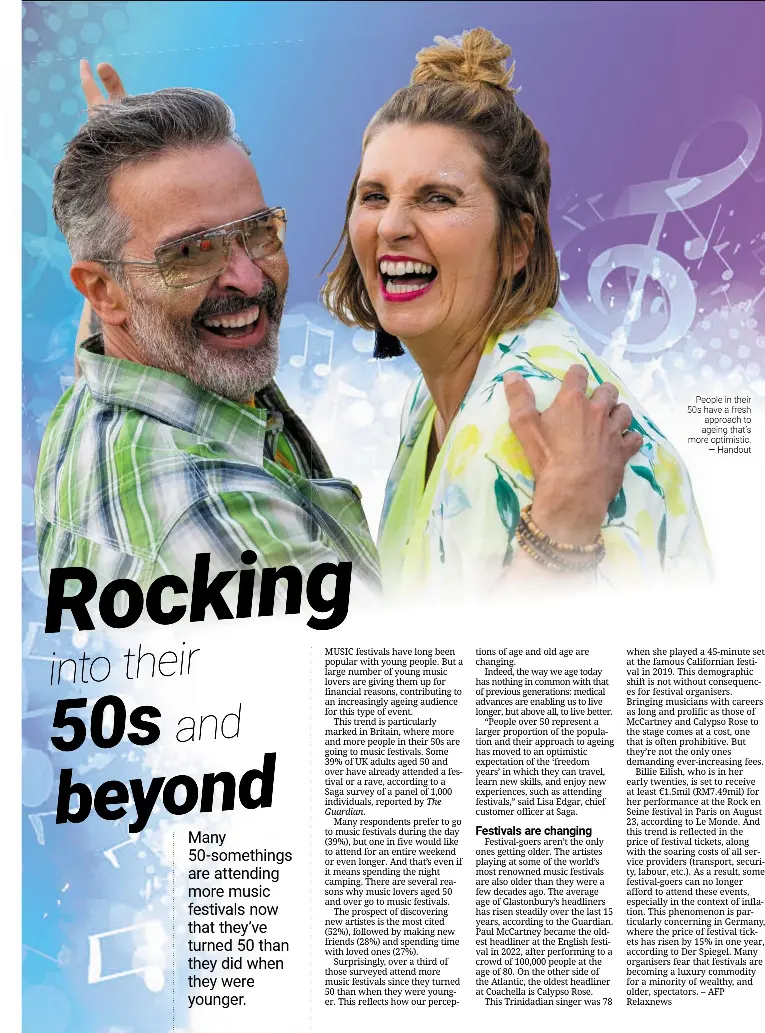 Rocking into their 50s and beyond - PressReader