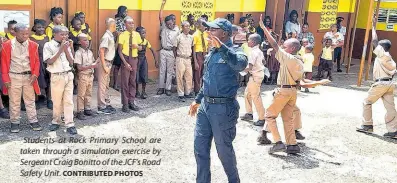 Jamalco partners with police for road safety session in schools ...