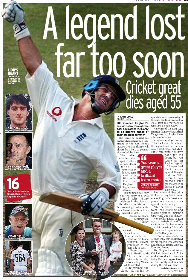 A legend lost far too soon - PressReader