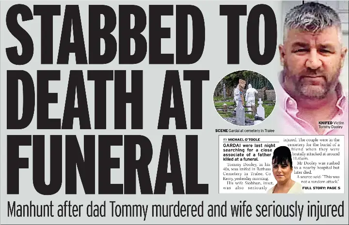 STABBED TO DEATH AT FUNERAL - PressReader
