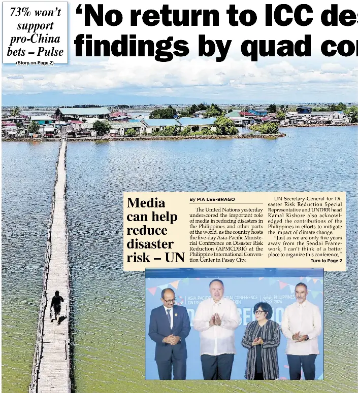 ‘No return to ICC despite findings by quad comm’ - PressReader