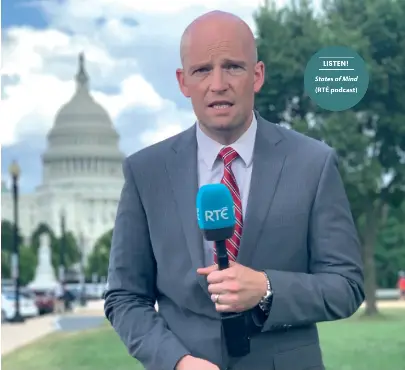 Brian O’Donovan Donal O’Donoghue chats to RTÉ’s Washington Correspond ...