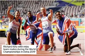 Sprinter Kilty in UK Games squad - PressReader