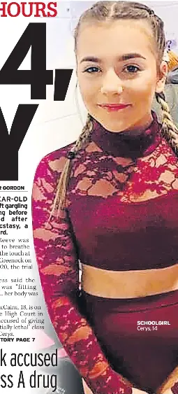 CERYS, 14, ECSTASY DEATH AGONY - PressReader