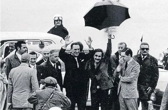 Perón en el baúl. Se cumplen 60 años de su frustrado regreso al país ...