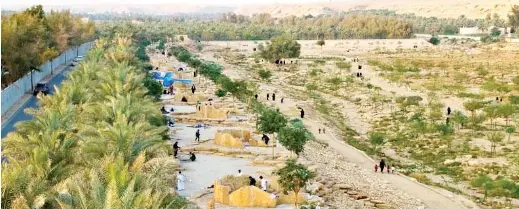 Wadi Hanifa:A desert oasis running through Riyadh - PressReader