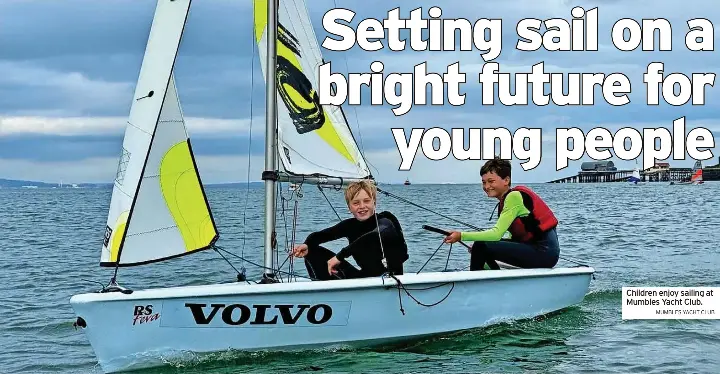 Setting sail on a bright future for young people - PressReader