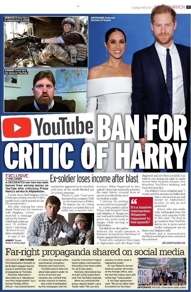 BAN FOR CRITIC OF HARRY - PressReader