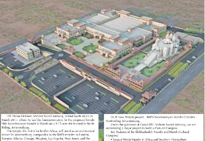 Mahant Swami to open largest temple in Southern Hemisphere - PressReader