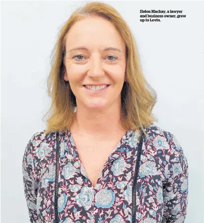 Helen Mackay says Levin set her up for life - PressReader