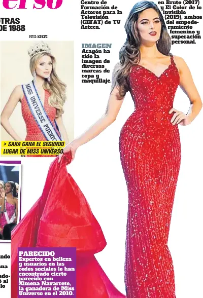 Sofía Aragón brilla en Miss Universo - PressReader