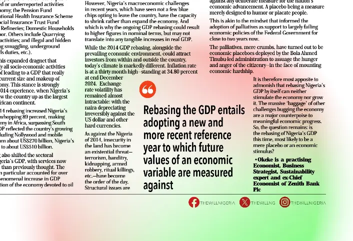 Nigeria’s GDP Rebasing: Placebo or Economic Stimulus? - PressReader