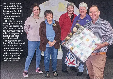 Quilt raffle adds to group’s fundraisin­g efforts - PressReader