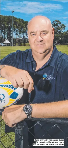 Bond takes punt on championsh­ip-winning coach - PressReader