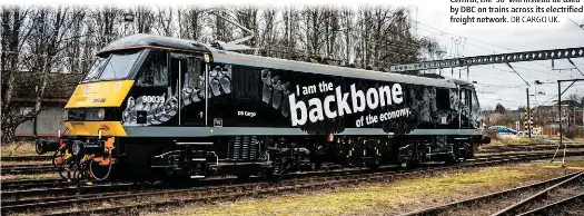DB Cargo UK Class 90 showcases value of freight to UK’s economy ...